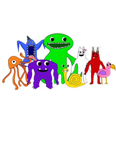 Garten Of Banban Characters Classic3 Inspire Uplift