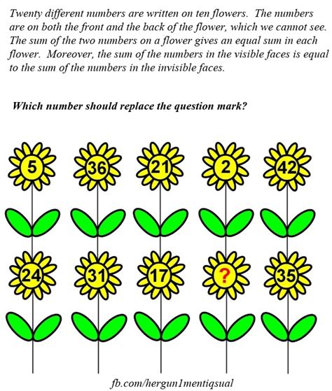 Which Number Should Replace The Question Mark R Puzzles
