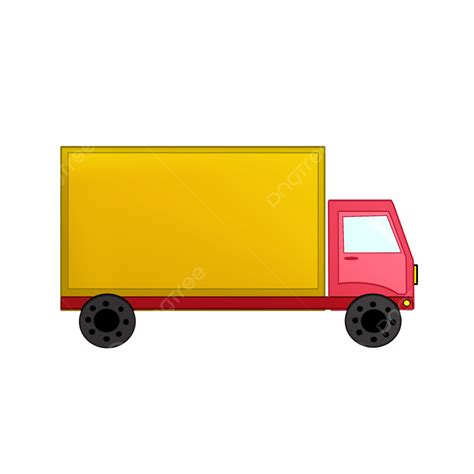 卡車卡通 卡車 送貨車 施工素材圖案PSD和PNG圖片免費下載