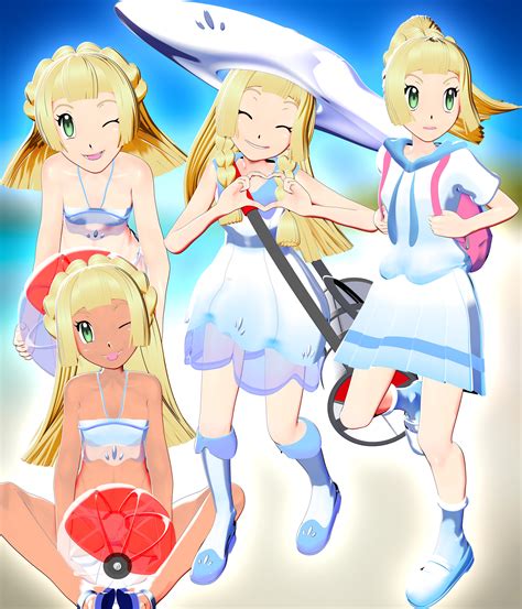 Outdated Lillie Pokemon Sun And Moon D Model By Banchouforte On Deviantart