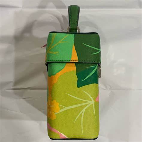 Kate Spade Bags Kate Spade Voyage Cucumber Floral Small Tophandle