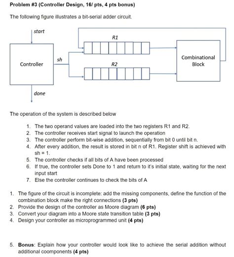 Solved Problem 3 Controller Design 16 Pts 4 Pts Bonus Chegg Com