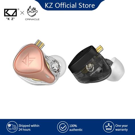 KZ x Crinacle CRN ZEX Pro auriculares internos HIFI tecnología Hybird electrostática