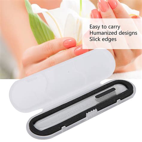 Nanometer Glass Nail Buffer Polishing Strip Short Type Manicure Tool