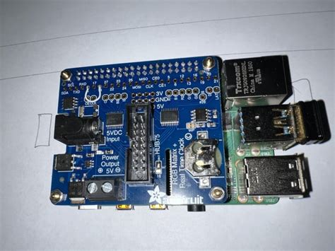 Led Matrix Panel Using Raspberry Pi Rraspberrypi