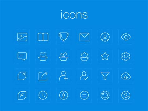 24 Icons By Schiy On Dribbble