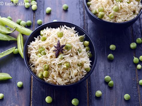Matar Pulao Recipe Green Pea Pulao Matar Pulao In Pressure Cooker