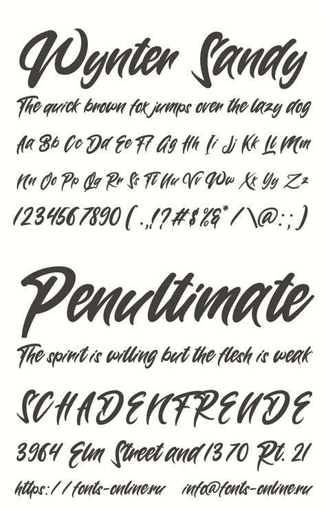 Wynter Sandy Font