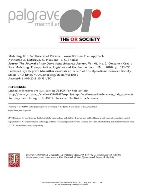Pdf Collections Policy Comparison In Lgd Modelling