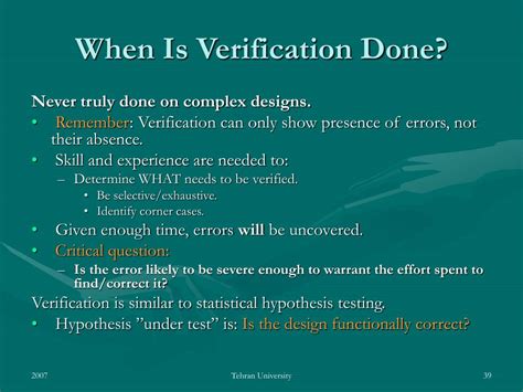 Ppt Functional Verification Of Hdl Models Powerpoint Presentation