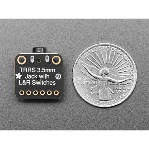 Adafruit Trrs Jack Breakout Board For Stereo Audio And Microphone Inp