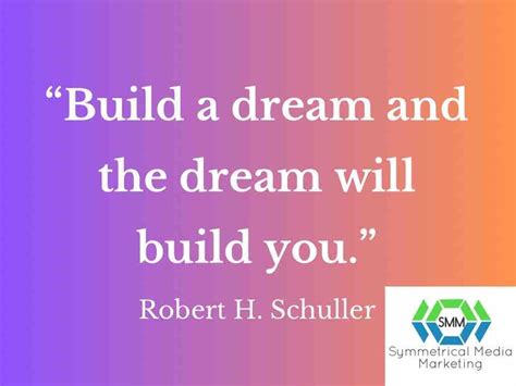 symmetrical media marketing on linkedin “build a dream and the dream
