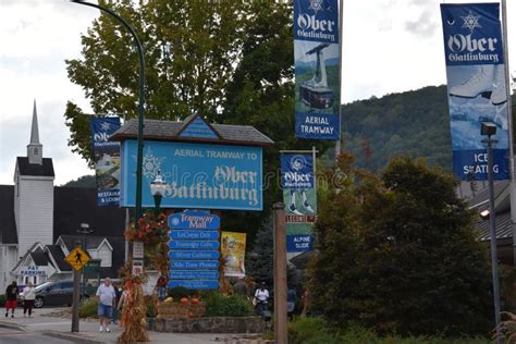 Ober Gatlinburg In Downtown Gatlinburg In Tennessee Editorial