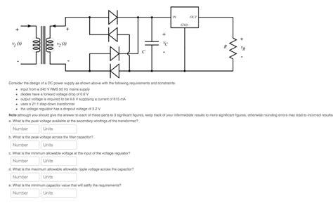 Solved IN OUT GND Consider The Design Of A DC Power Chegg