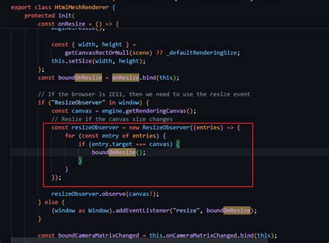 HtmlMeshRenderer Issue Bugs Babylon Js