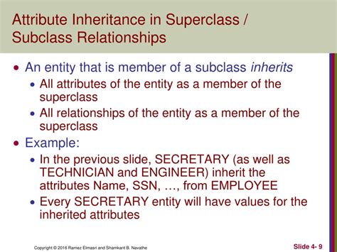 Ppt Chapter 4 Enhanced Entity Relationship Eer Modeling Powerpoint Presentation Id 9388829
