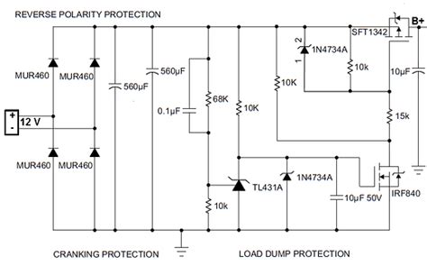 Automotive Protection Circuit General Electronics Arduino Forum