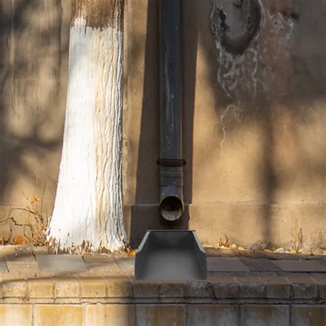 Gutter Downspout Concrete Splash Block Water Diverter Water Collection