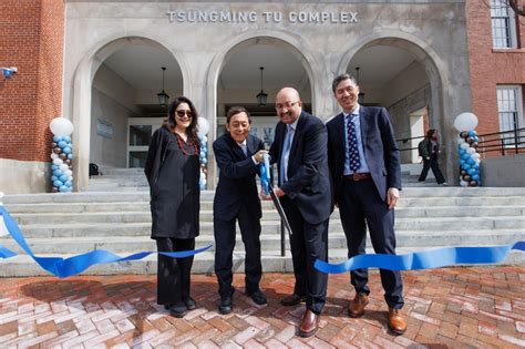 Tufts Celebrates The Official Dedication Of The Tsungming Tu Complex School Of Arts And Sciences