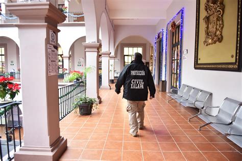 Activa Protección Civil protocolo por sismo en Palacio Municipal VentanaVer