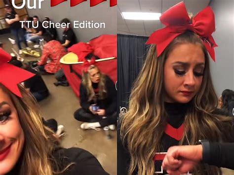 The Red Flags Of The Texas Tech University Cheerleaders