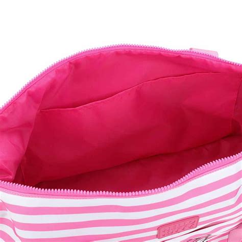 Hello Kitty Striped Duffle Travel Bag Entertainment Earth