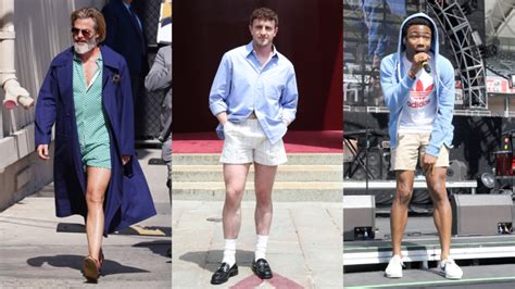 Celebrity Men In Short Shorts Prove Its Time To Show Some Thigh