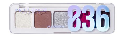 Мини палетка теней для век Influence Beauty Color Algorithm купить с