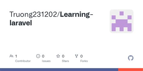 Github Truong231202learning Laravel