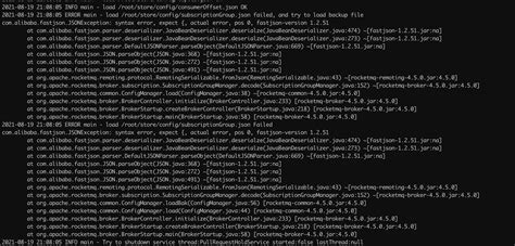 replica can not restart automatically · issue 80 · apache rocketmq
