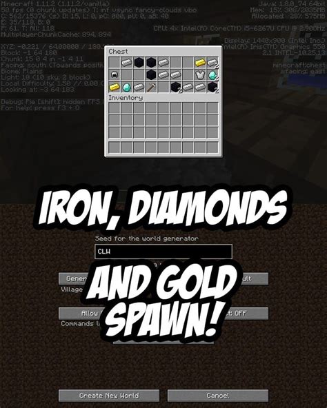 Minecraft Village Blacksmith Chest