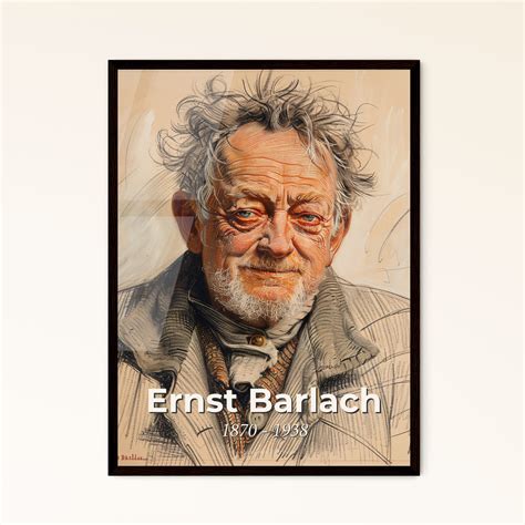 Ernst Barlach Framed Print Hebstreit