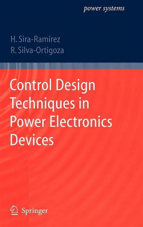 Power Systems Control Design Techniques In Power Electronics Devices Hardcover
