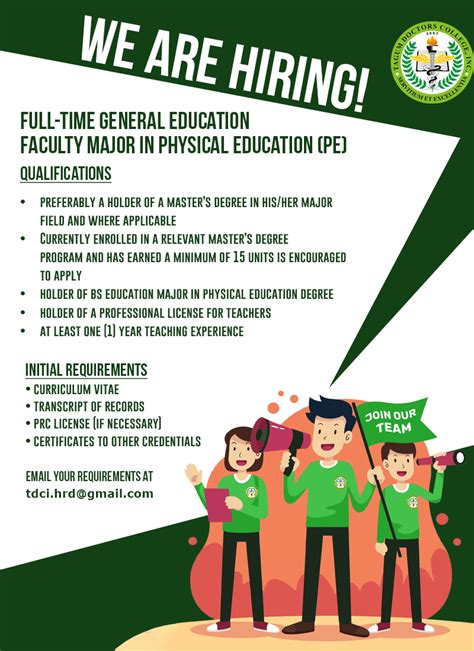 Career Opportunities Tagum Doctors College
