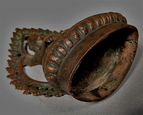 Antique Nepalese Bronze Figure Of Buddha 15th 18th Century Nepal For