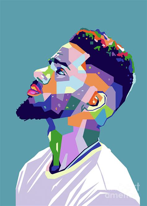 Bryson Tiller Digital Art By Nofa Aji Zatmiko Fine Art America