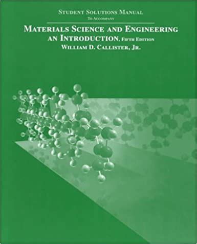 [eBook] Materials Science and Engineering: An Introduction Student Solution Manual 5th Edition ...