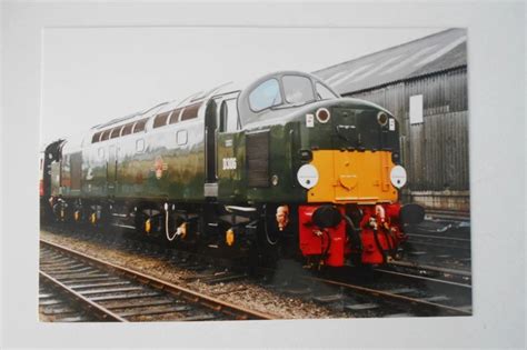Class 40 No D306 40106 Diesel Locomotive Wansford Photograph £099