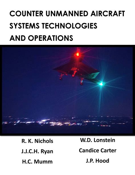 Title Page Counter Unmanned Aircraft Systems Technologies And Operations