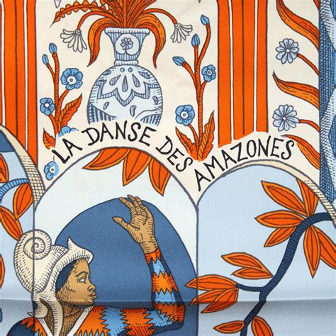 Hermes 90cm Silk Scarf La Danse Des Amazones