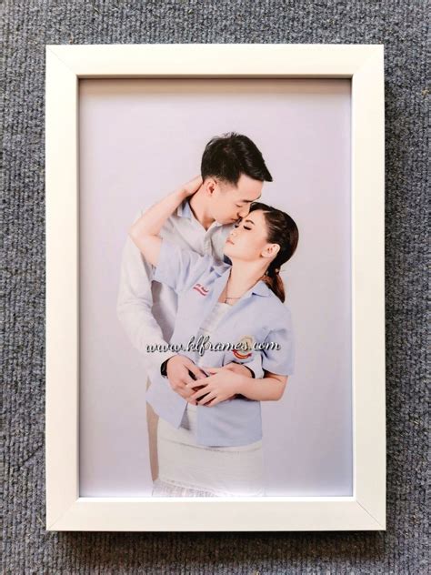 สั่งได้ครับ 📦 ภาพแต่งงาน 💞 สวย ๆ 💁 พร้อมทำกรอบลอย ☑️ กรอบรูปสีขาว 8 12 นิ้ว รวม อัดขยายภาพ 🧚