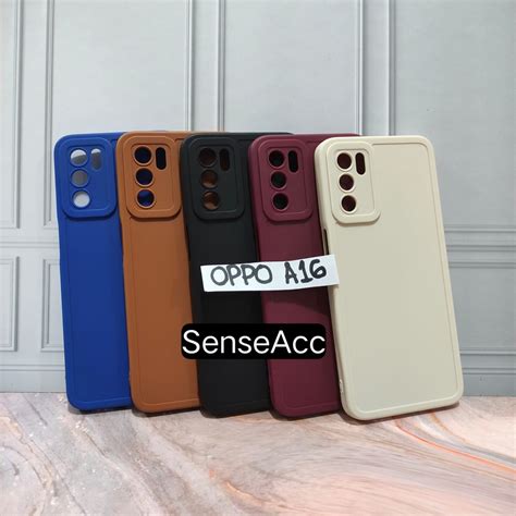 Jual Pro Camera Softcase Full Cover Matte Edge Case Oppo A15 A16 A31