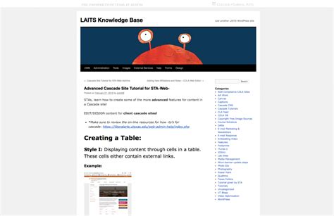 Advanced Cascade Tutorial
