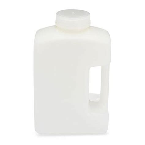Diamond Realseal Wide Mouth Rectangular Hdpe Bottle