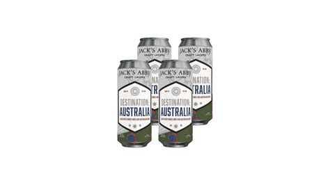Jacks Abby Destination Australia Lager Cans 16 Oz X 4 Ct Delivery