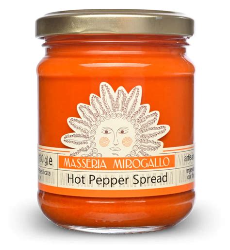 Masseria Mirogallo Crema Di Peperoncino Hot Pepper Spread 180g Aji