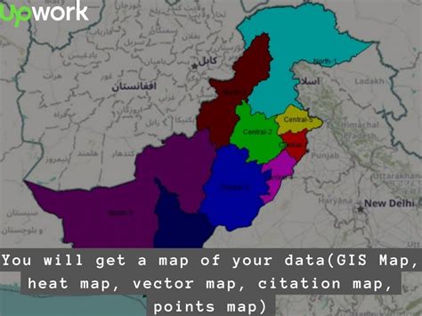 A Map Of Your Data GIS Map Heat Map Vector Map Citation Map Points Map Upwork