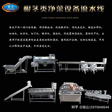 一条连续式净菜生产线多少钱整套净菜加工设备什么价格 知乎