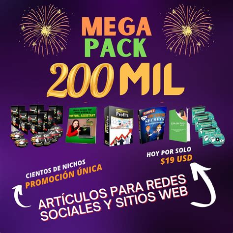 Mega Pack 200 000 ArtÍculos Edgar Fernandez Hotmart
