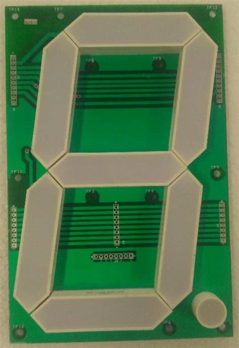 6 Inch 7 Segment Ca Red Led Display At ₹ 700piece Seven Segment Led Display In Ahmedabad